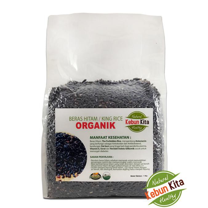 Jual BERAS- BERAS HITAM ORGANIK 1KG (ORGANIC KING RICE) -UNGGULAN ...