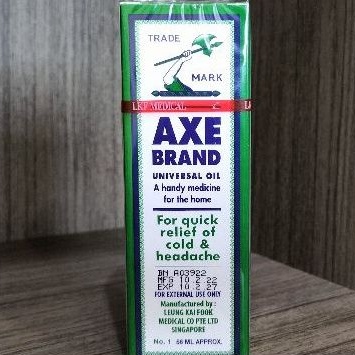 Jual MINYAK ANGIN CAP KAPAK 56 ML AXE BRAND OIL 100% ORIGINAL SINGAPORE ...
