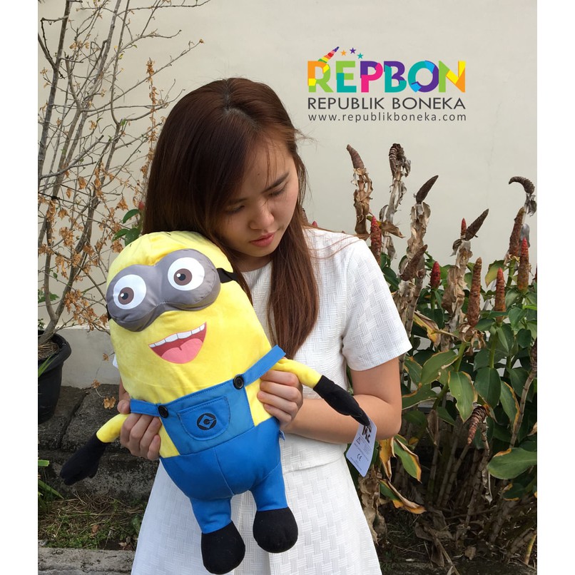 Jual BONEKA MINIONS DESPICABLE ME 40CM TWO EYES | Shopee Indonesia