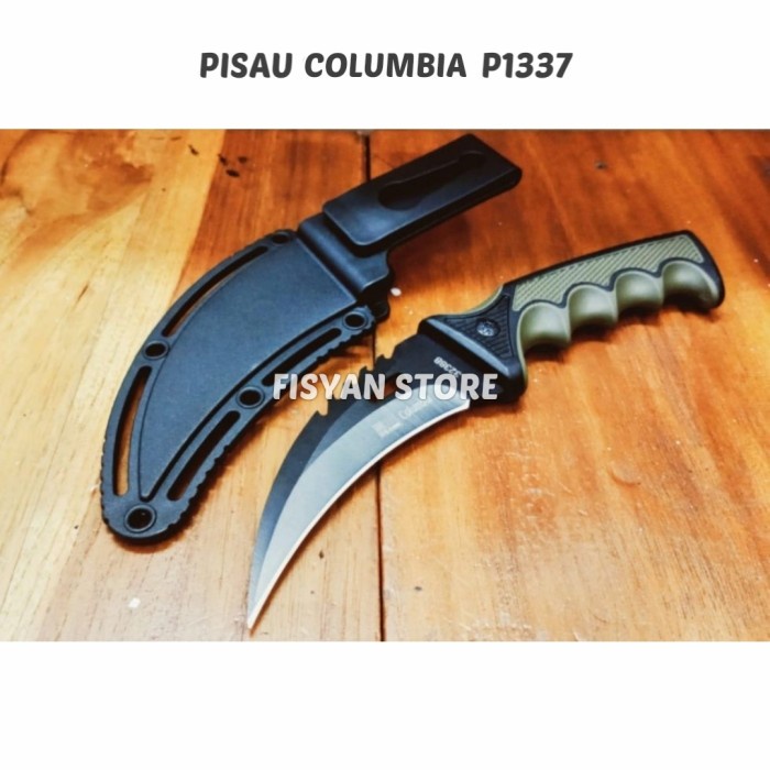 Jual Pisau Columbia P1337 | Pisau Survival Columbia P1337 | Shopee ...