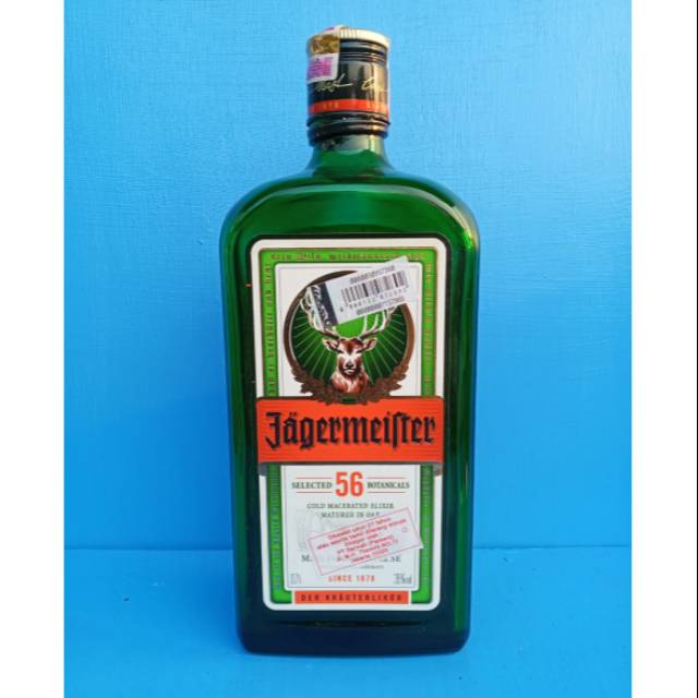 Jual Botol bekas miras minuman keras jeger | Shopee Indonesia