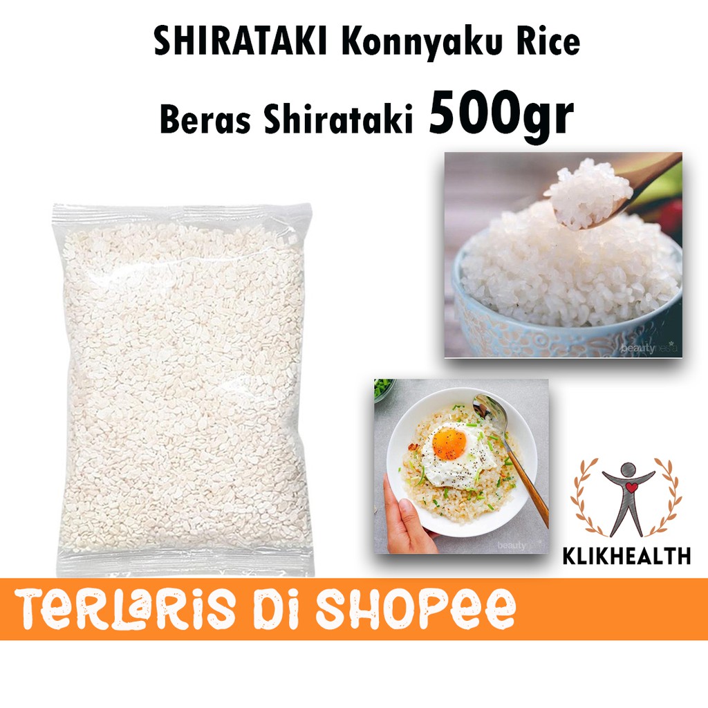 Jual Beras Shirataki 500gr Konnyaku Rice / Low Carbo Low Fat / Diet ...