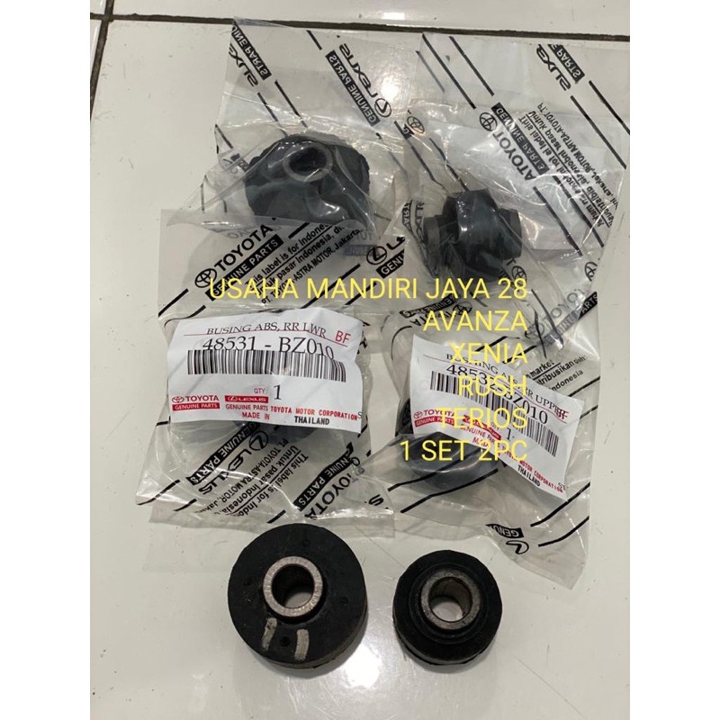 Jual KARET SHOCK BREKER ATAS BAWAH 1SET 2PC AVANZA XENIA RUSH TERIOS ...