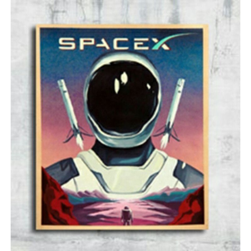Jual Poster Space X | Shopee Indonesia