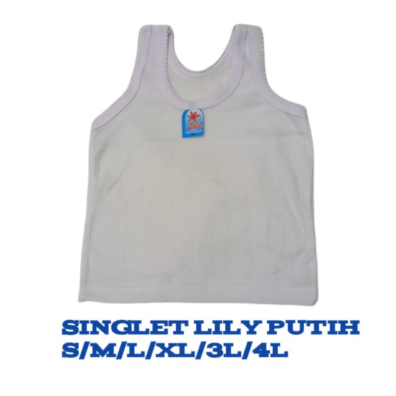 Jual SINGLET PUTIH/WARNA,SINGLET LILY,SINGLET RIANI,SINGLET ANAK DAN ...