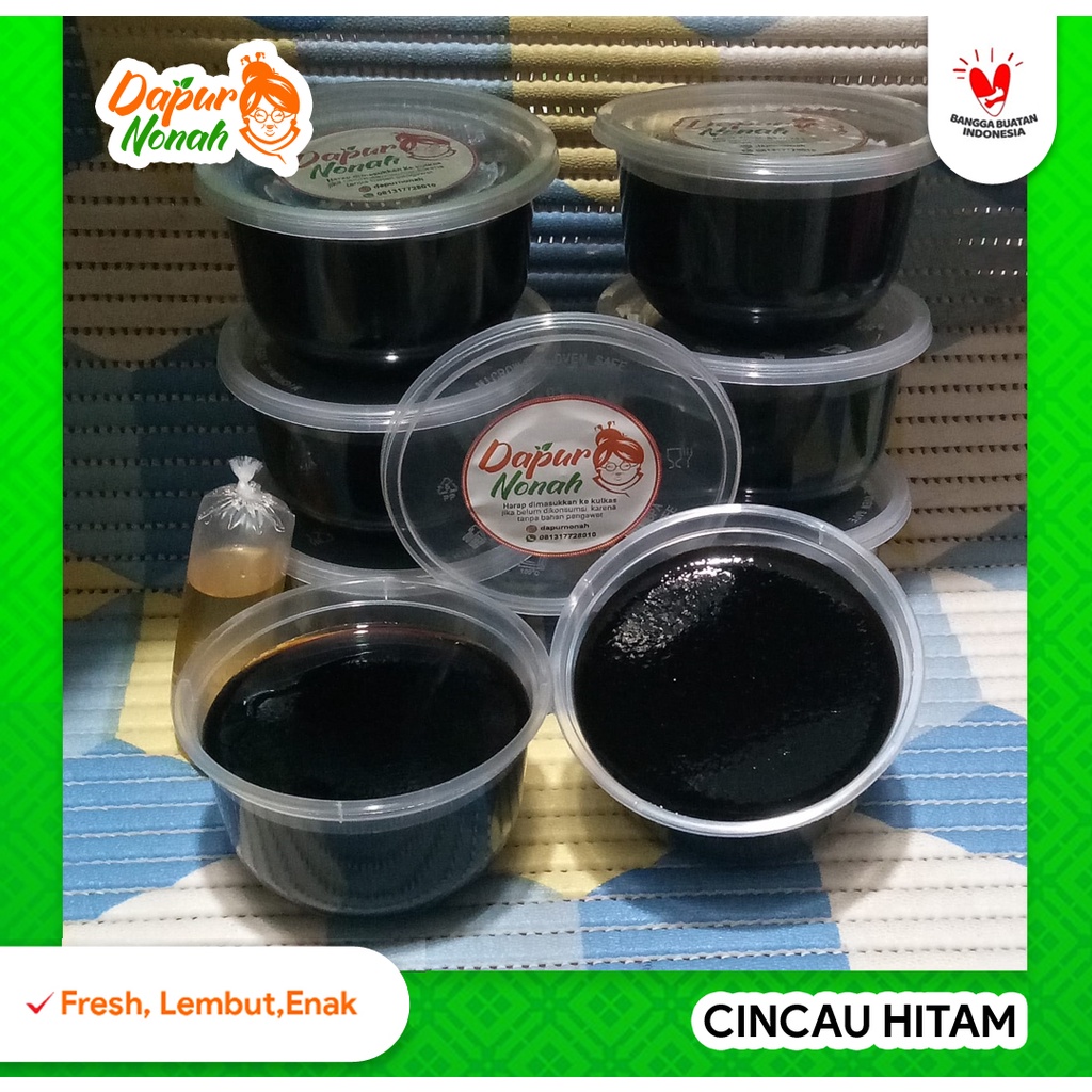 Jual Cincau Hitam Fresh Tanpa Bahan Pengawet 240 Gram isi 5 pcs ...