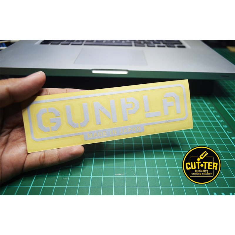 Jual cutting sticker GUNPLA builder 1 | Shopee Indonesia