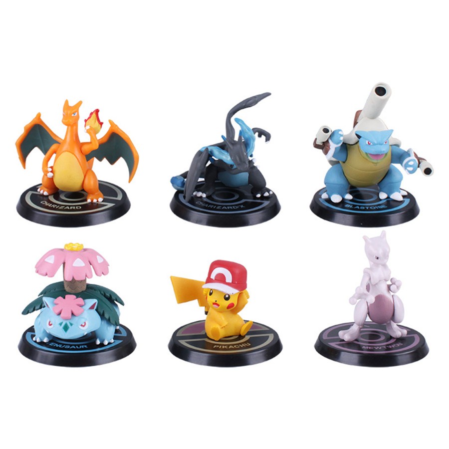 Jual Figure Pokemon Set Figure Charizard Figure Blastoise Figure Mewtwo ...