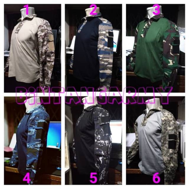 Jual Baju Tactical BDU Loreng | Shopee Indonesia