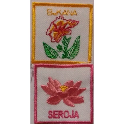 Jual Bet Bed Badge Logo Regu Pramuka Violet READY STOCK | Shopee Indonesia