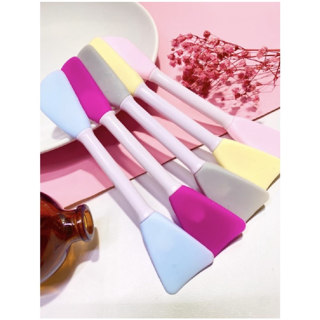 Jual Kuas Masker Silikon Premium Quality 2 Sisi Dengan Pilihan Warna ...