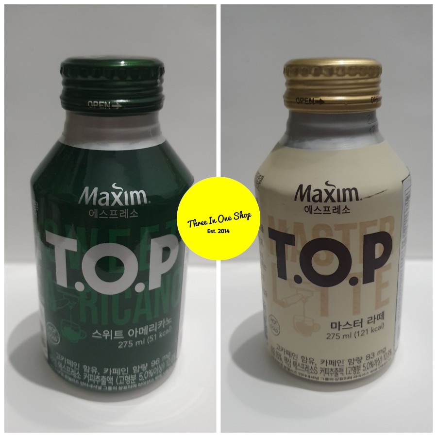 Jual [READY STOCK] Maxim Top Coffee 275ml | Shopee Indonesia