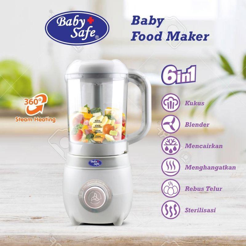 Jual Baby Safe Baby Food Maker 6 in 1 LB012 / Blender Makanan Bayi ...