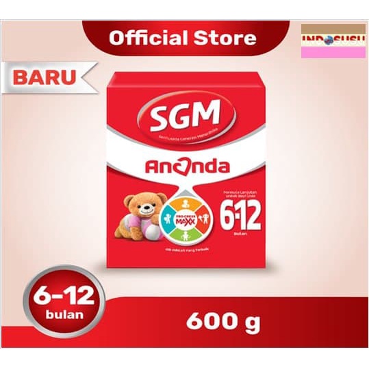 Jual SGM Ananda 2 Susu Formula Bayi 6-12 Bln 600gr | Shopee Indonesia