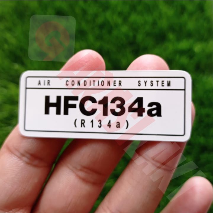 Jual STICKER/AIR/CONDITIONER/SYSTEM/HFC/134A | Shopee Indonesia