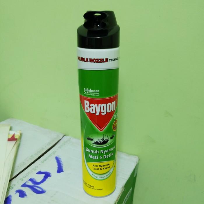 Jual Baygon Aerosol Citrus Fresh 750ml | Shopee Indonesia
