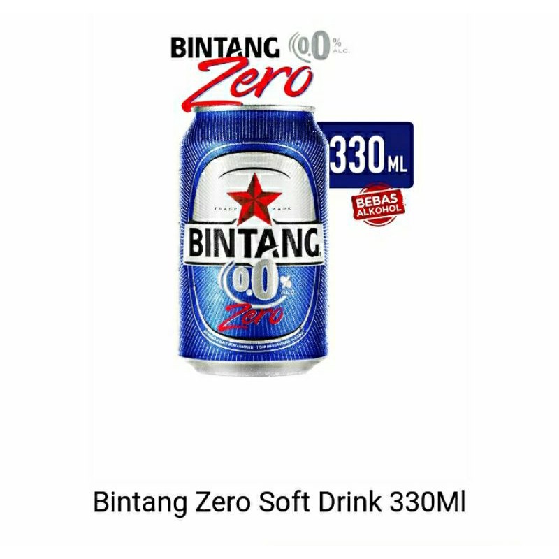 Jual Bintang Zero Can 330ml | Shopee Indonesia