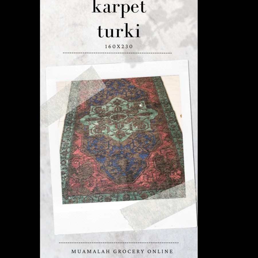Jual Karpet Turkey 160 x 230 Sultan ( TRK 17 ) | Shopee Indonesia