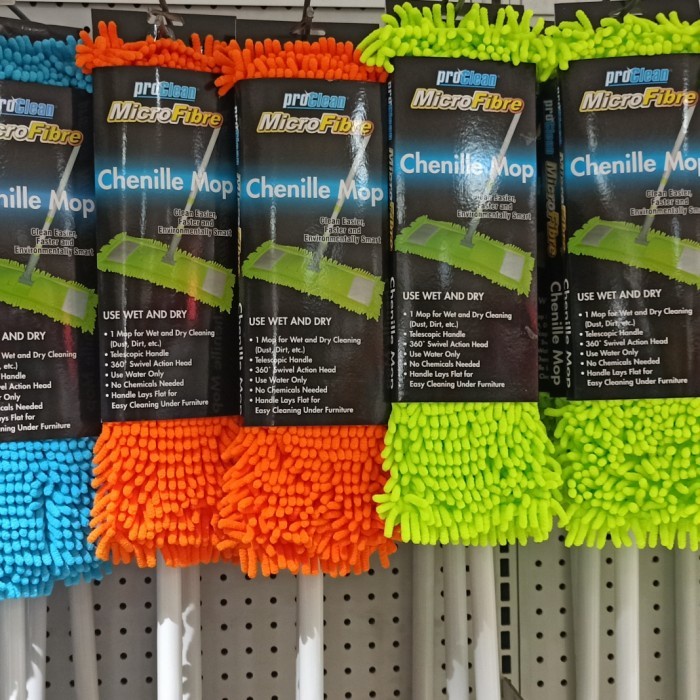 Jual PROCLEAN hall mop - alat pel microfiber chenille bagus berkualitas ...