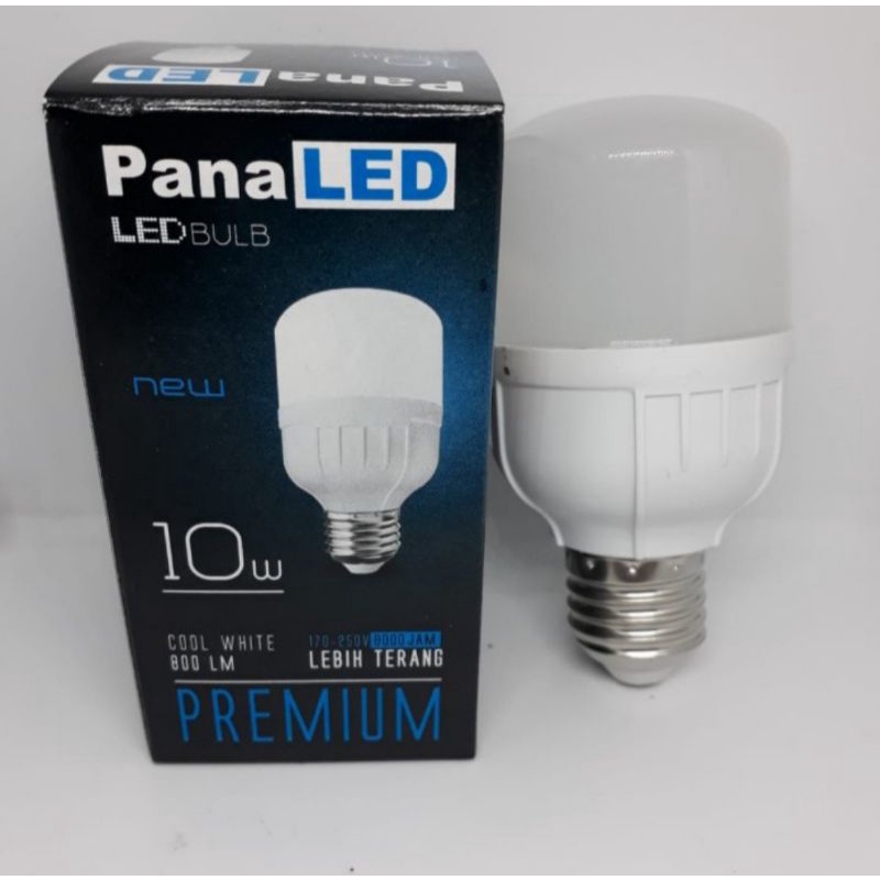 Jual PANALED By LUBY LAMPU LED CAPSULE PREMIUM 10W 10 WATT Cool White SNI / LED BULB KAPSUL ...
