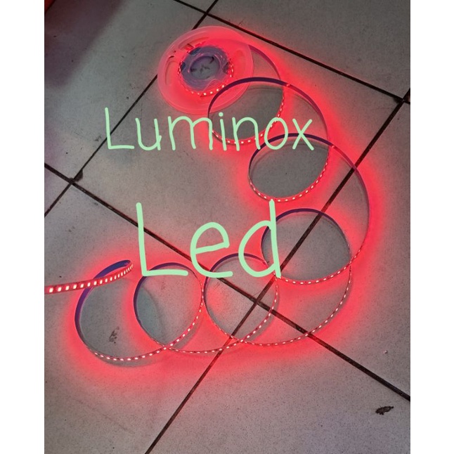 Jual strip light merah 2835 led 120mata indoor flexible strip light ...