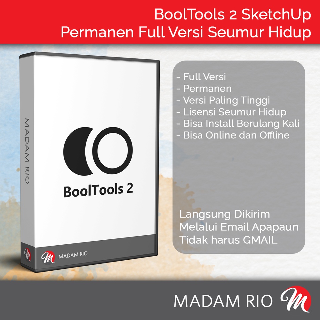 Jual BoolTools 2 SketchUp Lisensi Permanen Full Versi | Shopee Indonesia