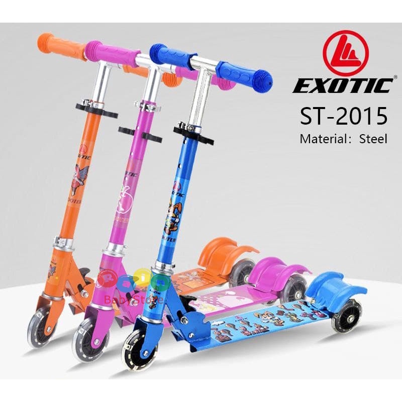 Jual EXOTIC SCOOTER ANAK / OTOPED ST-2015 || SCOOTER FAMILY 7805 ...