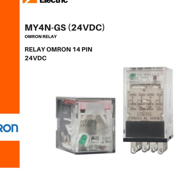 Jual Relay Omron MY4N-GS-24VDC MY4NGS 24VDC 14 pin 100% ORI | Shopee Indonesia