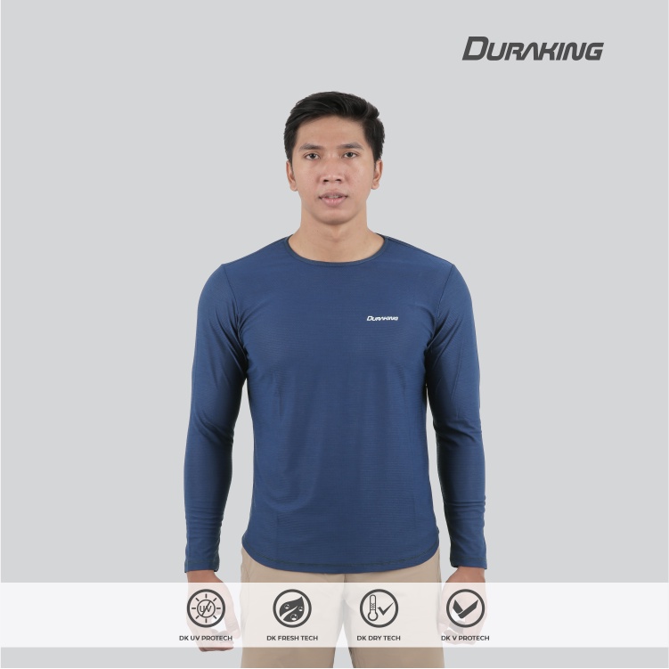 Jual Duraking Running Jersey Long Sleeve (Man) Basic Color Tee | Shopee ...