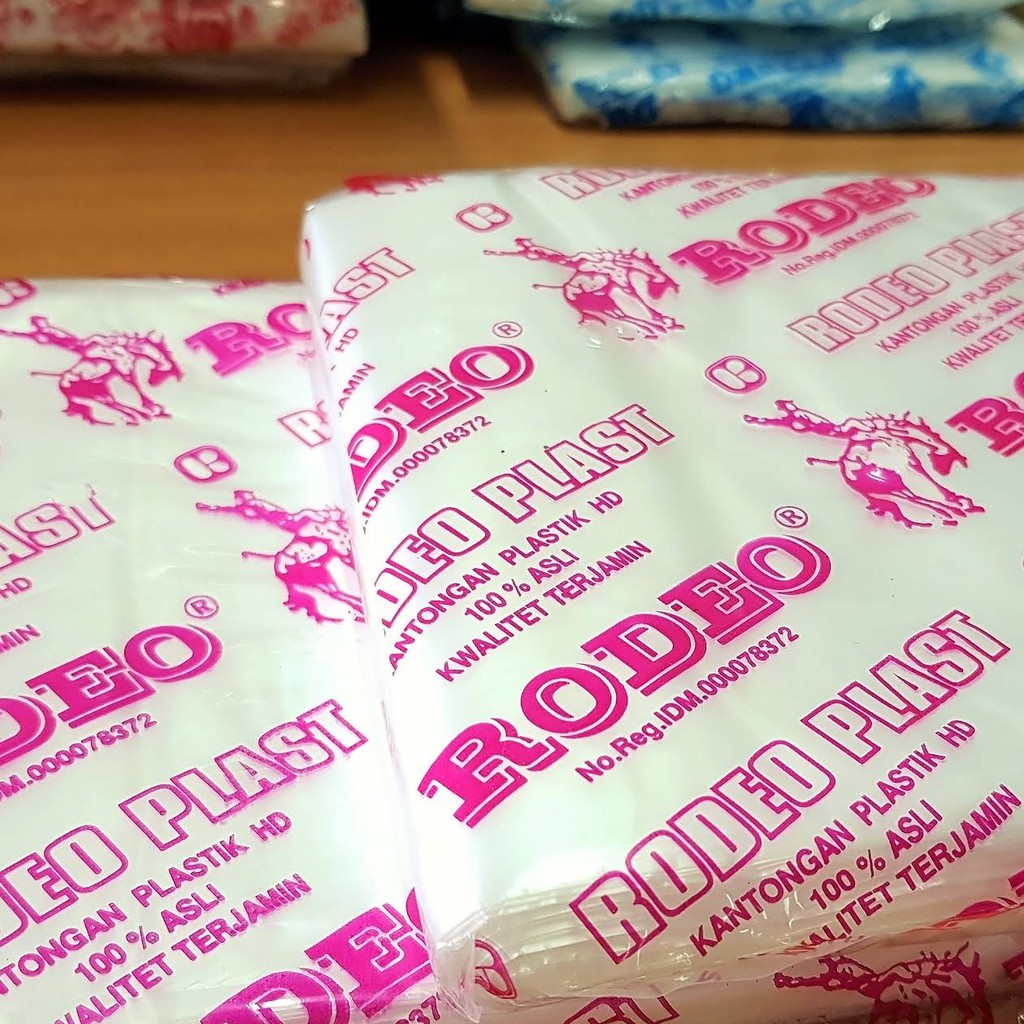 Jual Plastik Kabur HD RODEO 250 Gram / Plastik Panas / Plastik Minuman ...