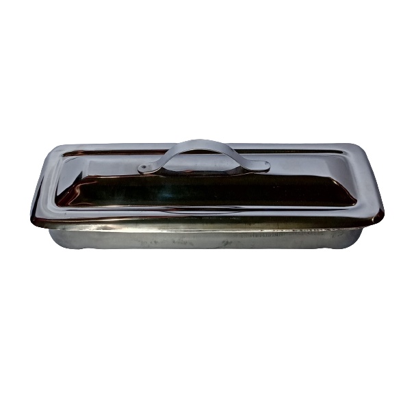 Jual G-014 Bak Instrumen Stainless Kecil + Tutup Ukuran 21cm Bak Alat ...