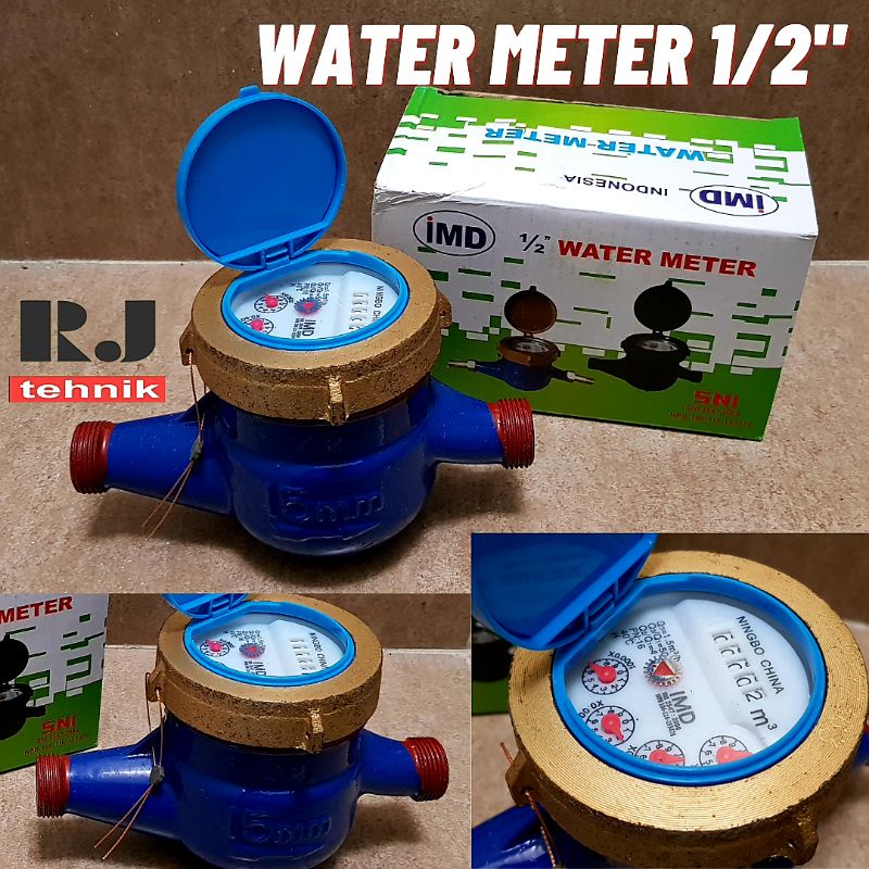 Jual Meteran Air Besi Water Meter IMD SNI PAM PDAM Murah | Shopee Indonesia