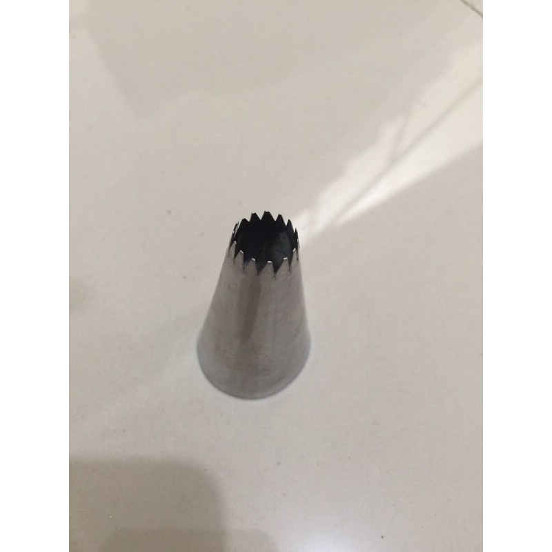 Jual Spuit Kerang Bintang Open Star Bunga Cookies Lokal Stainless ...