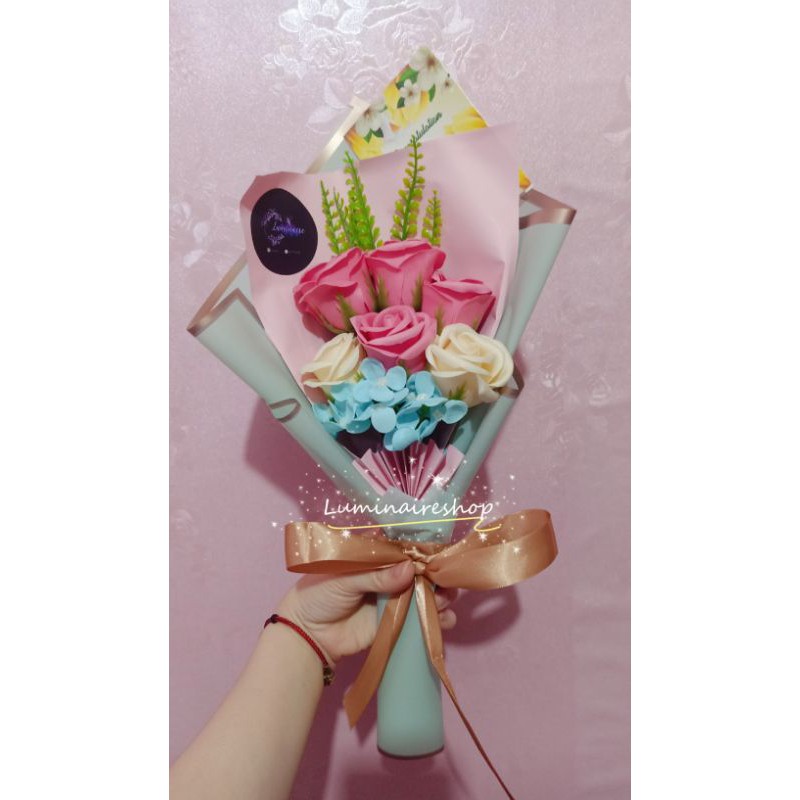 Jual JOSIAH ROSE FLOWER SOAP BOUQUET / BUKET BUNGA SABUN/ MAWAR SABUN ...