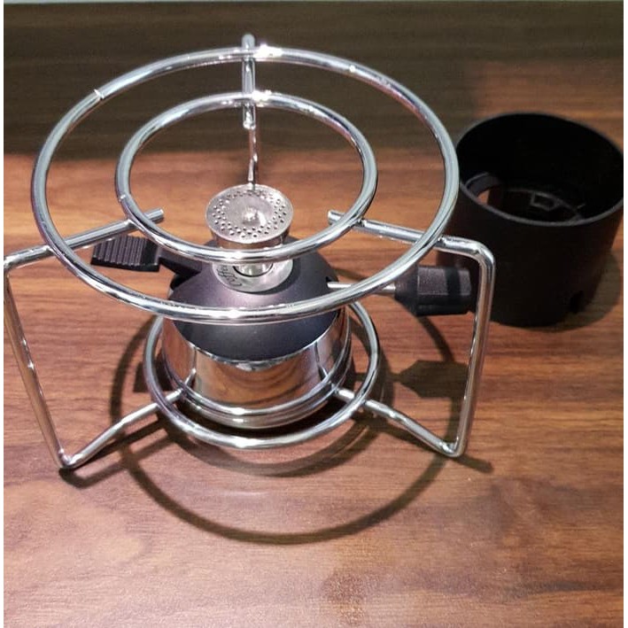 Jual Set Paket mini Gas Burner dan stand dudukan kompor kopi penyangga ...