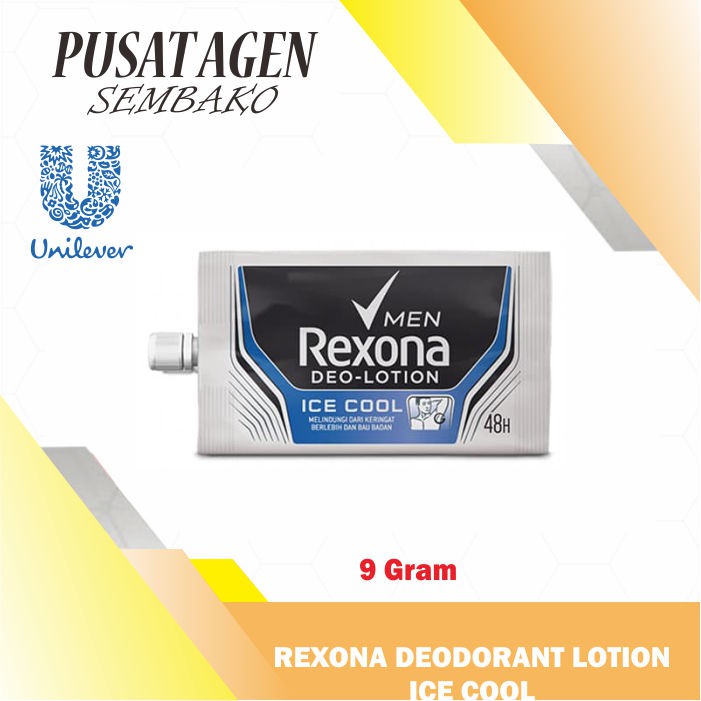 Jual REXONA MEN DEODORANT LOTION ICE COOL 9 G PRIA DEODORAN DINGIN 9G ...
