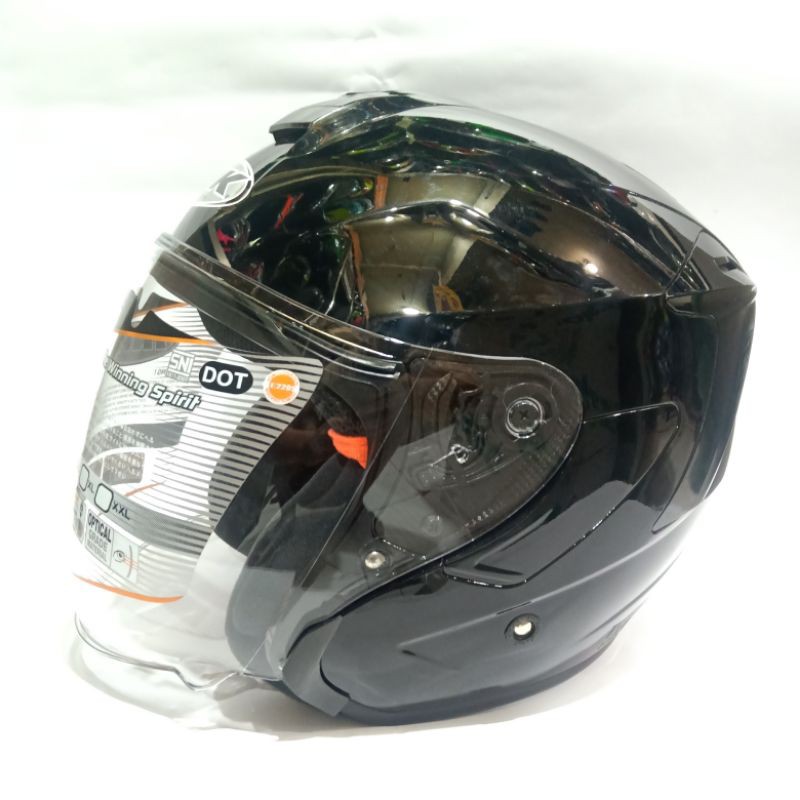 Jual Helm Ink Dynamic Black Gloss | Shopee Indonesia