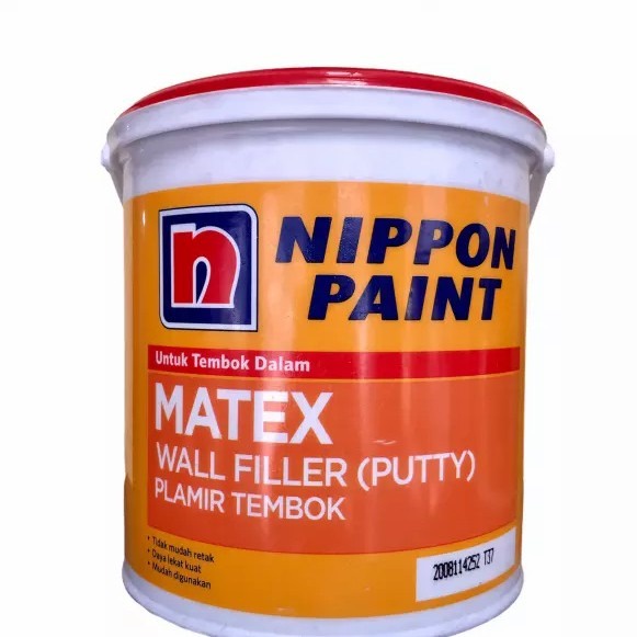 Jual WALL PUTTY/PLAMUR/PLAMIR TEMBOK MATEX 4 KG | Shopee Indonesia