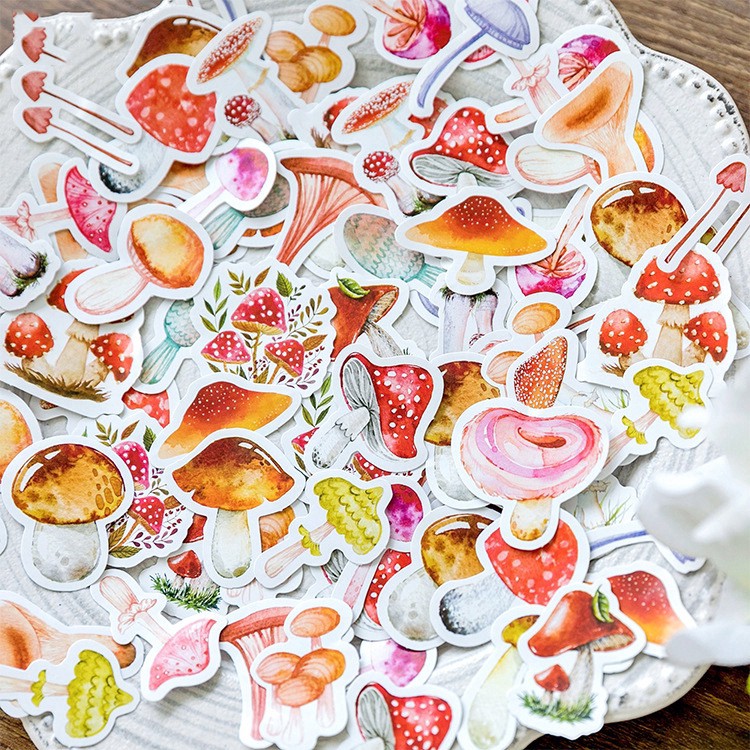 Jual Sticker mushroom jamur lucu stiker aesthetic | Shopee Indonesia