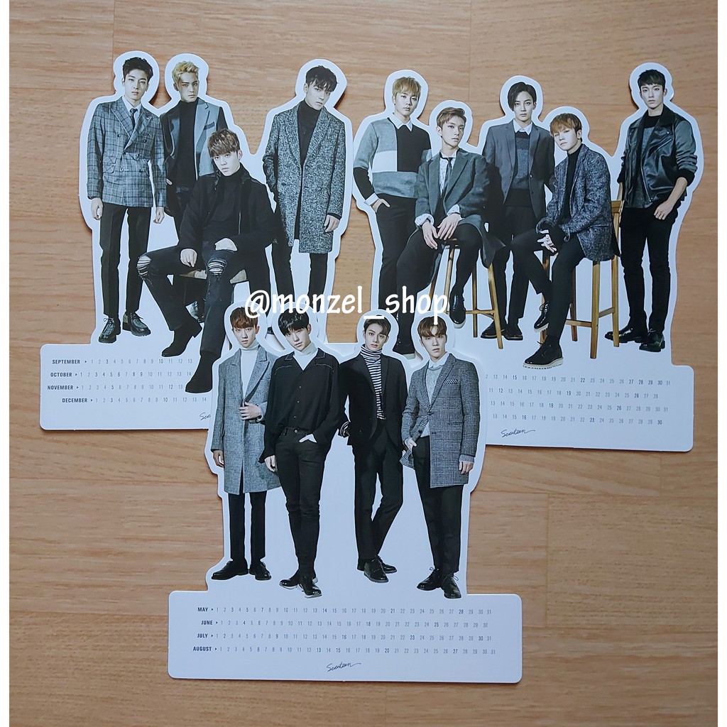 Jual SEVENTEEN / SVT - 2017 Season's Greeting Mini Pop Up Calendar ...