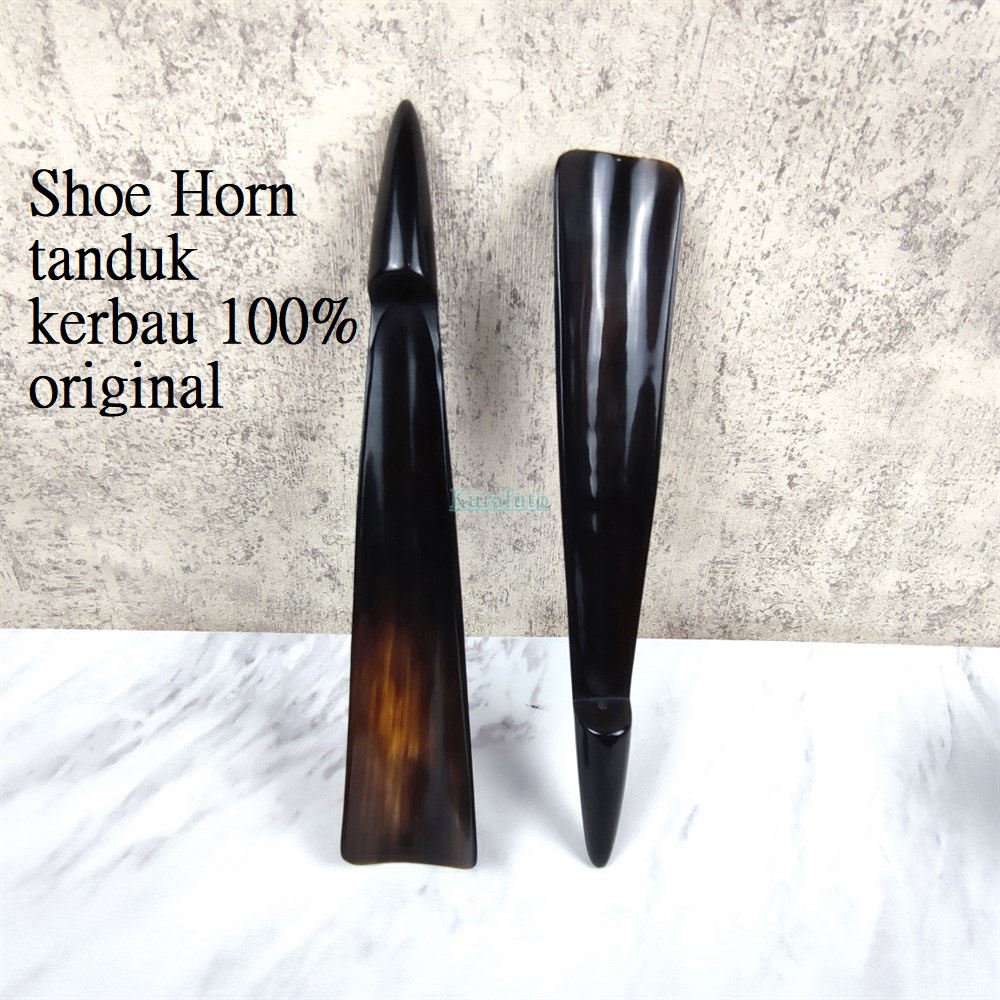 Jual SHOE HORN TANDUK KERBAU PREMIUM/ sendok sepatu alat bantu ...