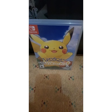 Jual Pokemon Let's Go Pikachu (kaset nintendo switch) | Shopee Indonesia