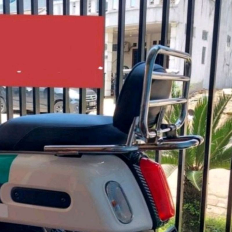 Jual Back Rack Plus Bantalan Yamaha Fazzio, Sandaran Fazzio. Rack ...