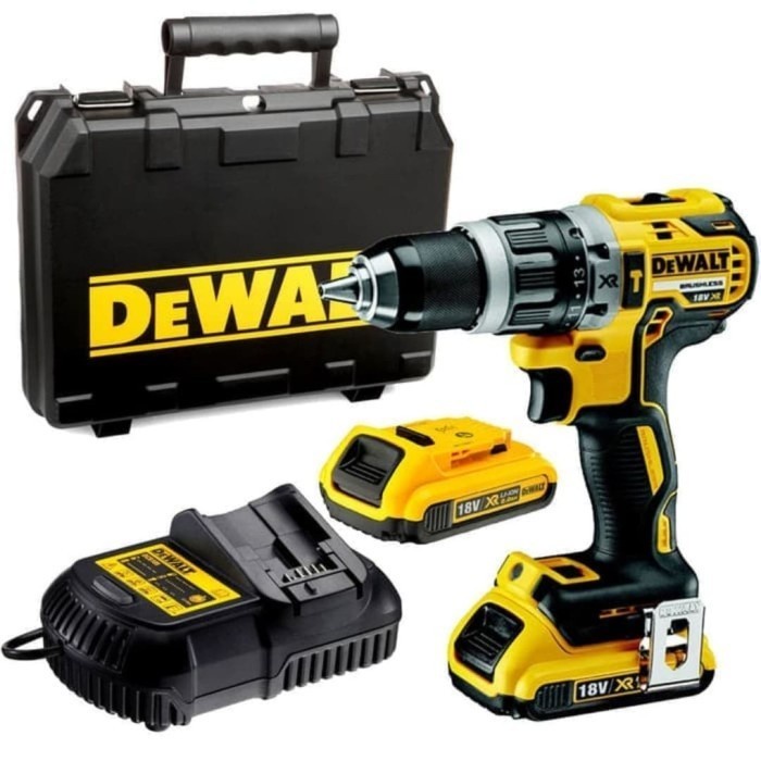 Jual Dewalt Bor Tembok Cordless Hammer Drill Baterai 18V DCD 796 DCD796 ...