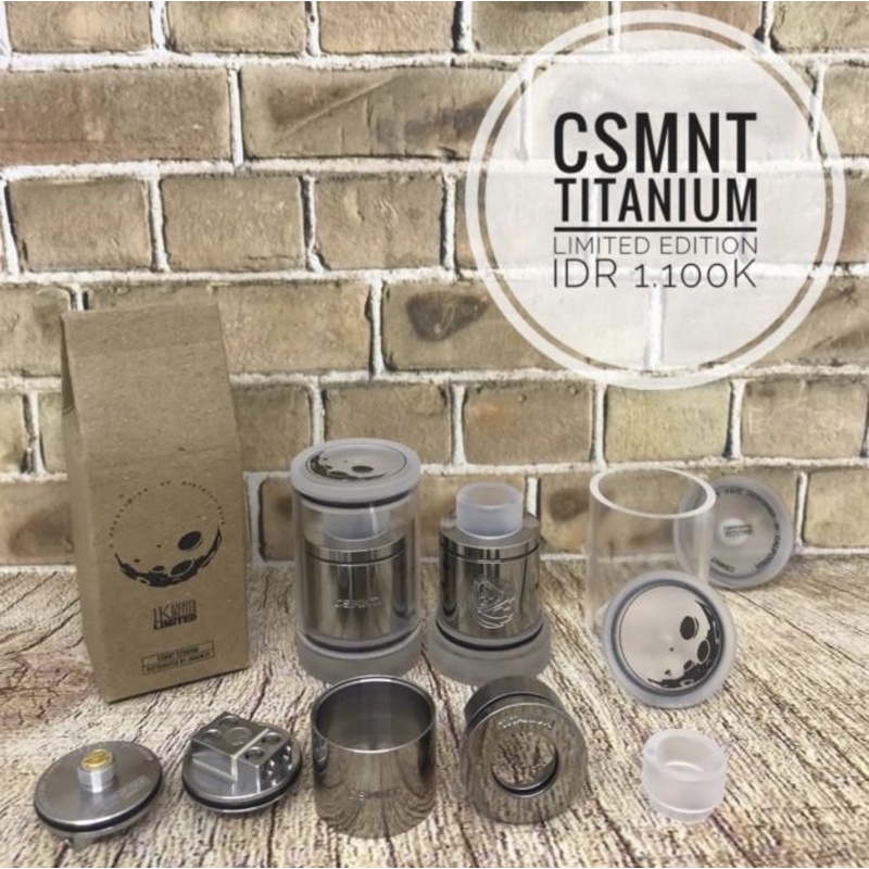 Jual AUTHENTIC CSMNT TI - RDA CSMNT TITANIUM 24MM | Shopee Indonesia