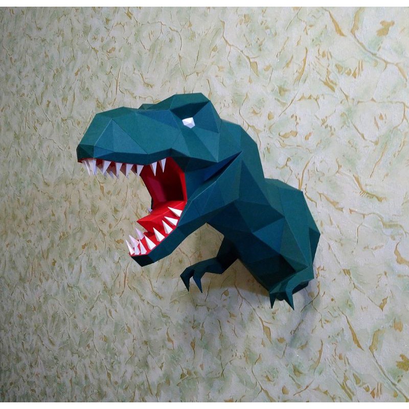 Jual Low Poly T Rex Papercraft | Shopee Indonesia