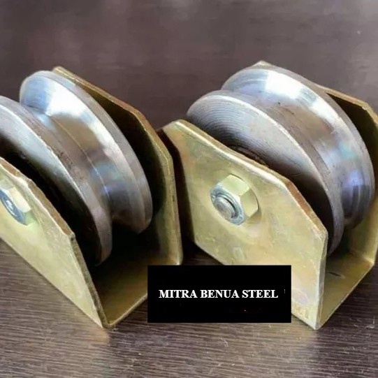 Jual Roda pagar Super 8cm Fullbesi siap pakai behel | Shopee Indonesia