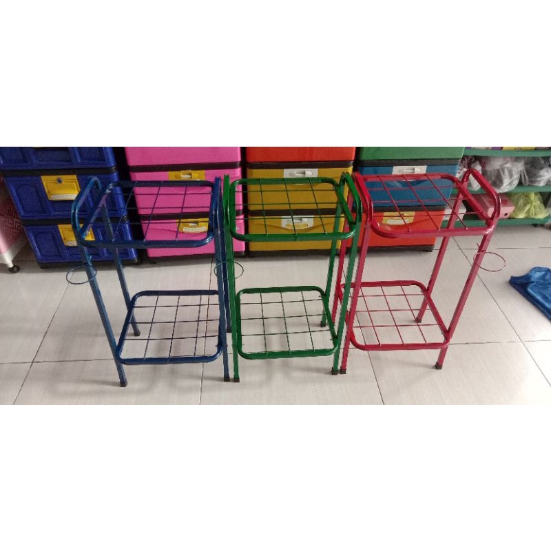 Jual RAK DISPENSER BESI 2 SUSUN RAK GALON | Shopee Indonesia