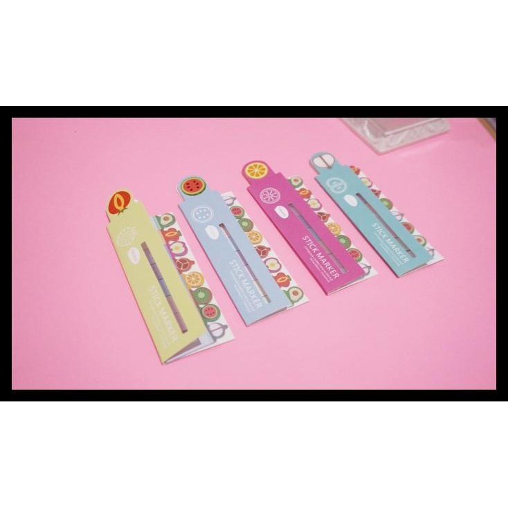 Jual Sticky Notes Buah Buahan Sticker Tempel Unik Imut Lucu Termurah ...