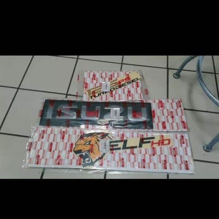 Jual stiker macan 125ps emblem isuzu elf set Terjangkau | Shopee Indonesia